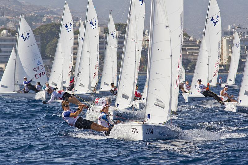 Sail First ISAF Youth World Championships at Limassol, Cyprus - Day 2