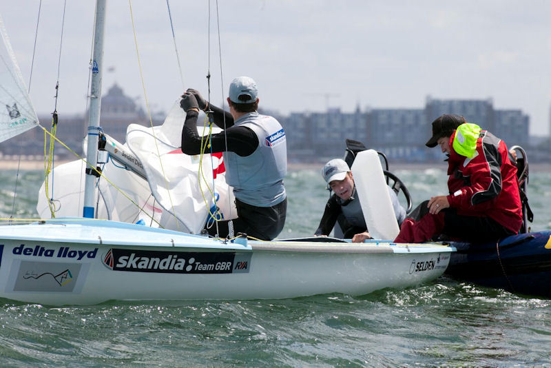 Rudder failure ends Patience and Bithell worlds medal hopes