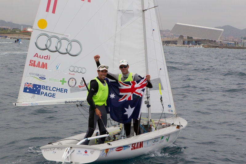 470 World Championships at Barcelona, Spain - Overall