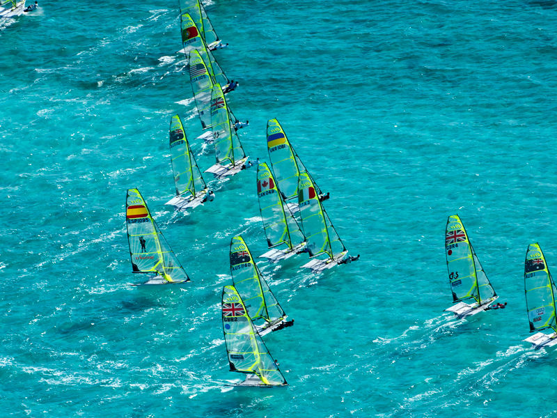 Seiko 29er and 49er Worlds in Freeport, Grand Bahama - Day 5