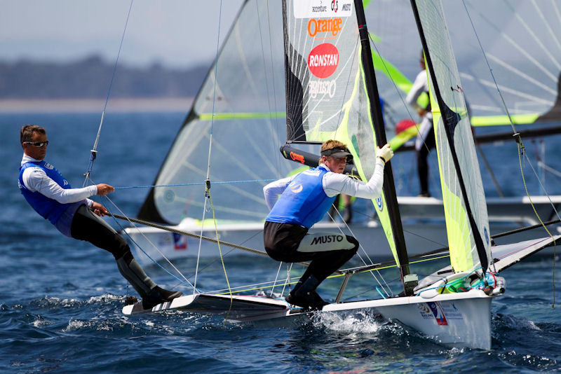 French Olympic Sailing Week in Hyères - Day 4