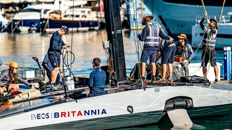 INEOS Britannia - LEQ 12 - Day 81 - Barcelona - November 8, 2023