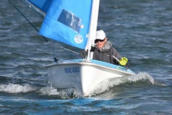 Olympic hopeful presents boat to Belfast Lough Sailability