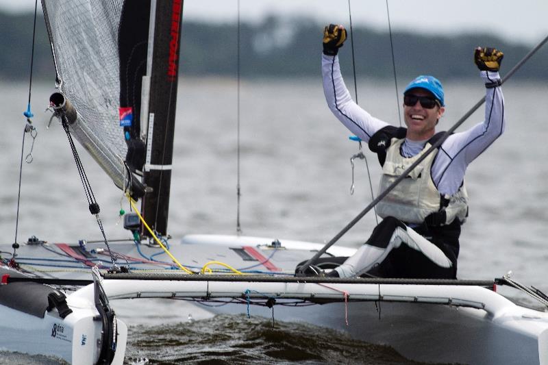 A-Class Catamaran North American Championships - Practice Race