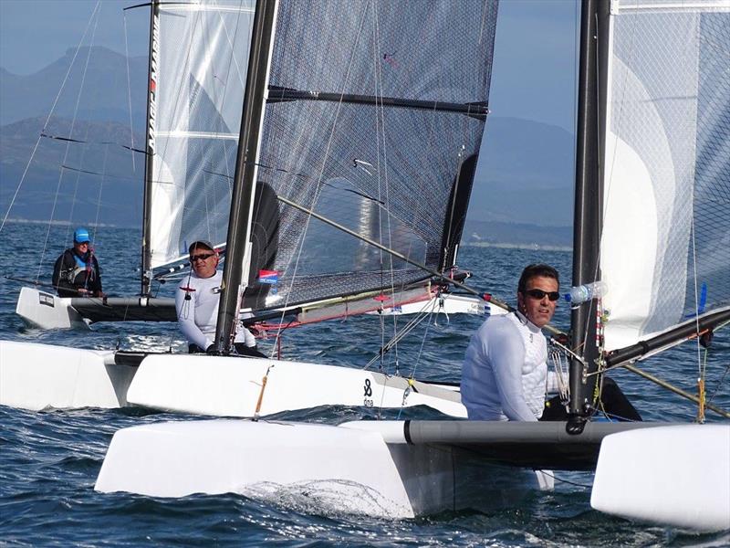 A Class Cat UK Nationals at the Plas Heli Welsh National Sailing Academy