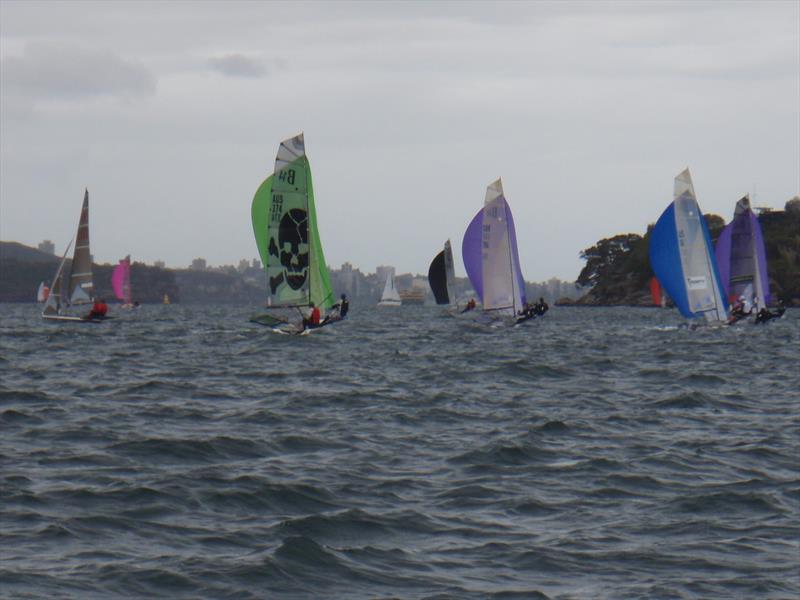 Australian B14 National Championships at Woollahra Sailing Club - Day 2