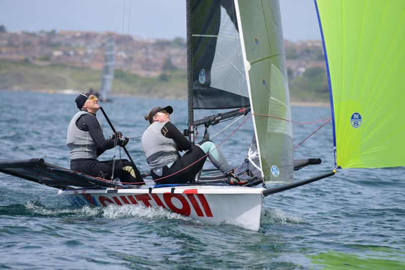B14 TT Round 3 at the 2022 Weymouth Skiff Open