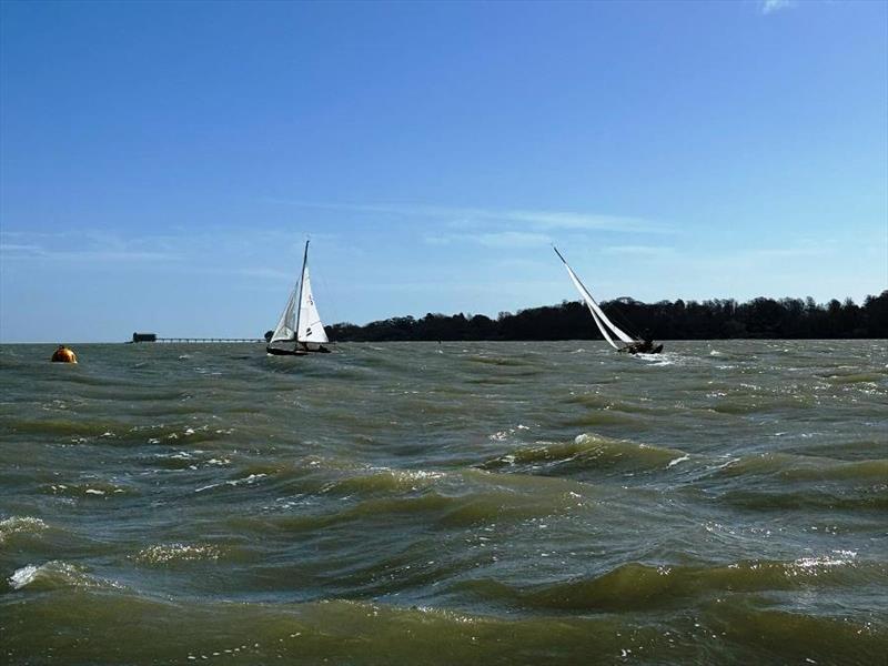 Bembridge One-Designs Easter 2024 racing for the Oppenheim Trophy