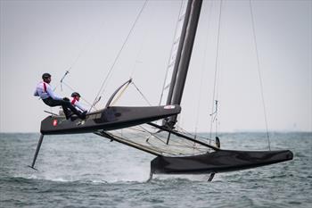 C-Class Catamaran Championship at Restronguet Sailing Club - Day 2