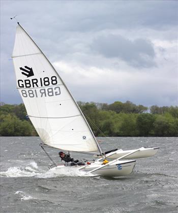Challenger Regatta at Burghfield Sailing Club
