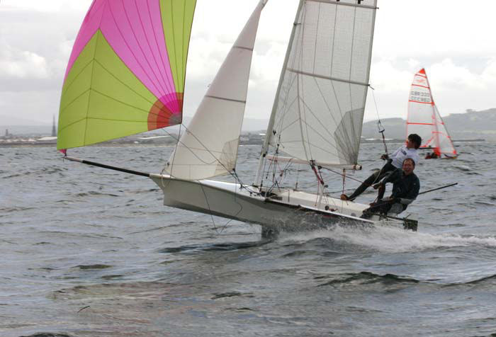 Scottish Skiffs at Prestwick Sailing Club - Cherub report