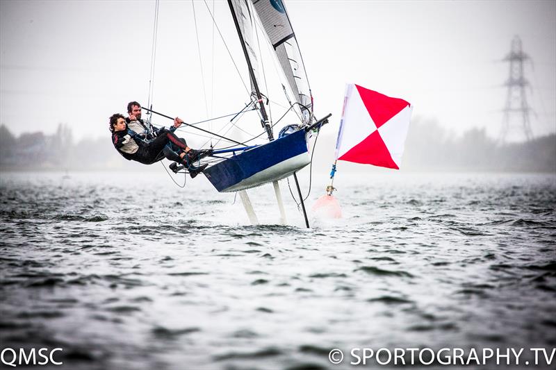Cherub Inland Championships at Queen Mary Sailing Club