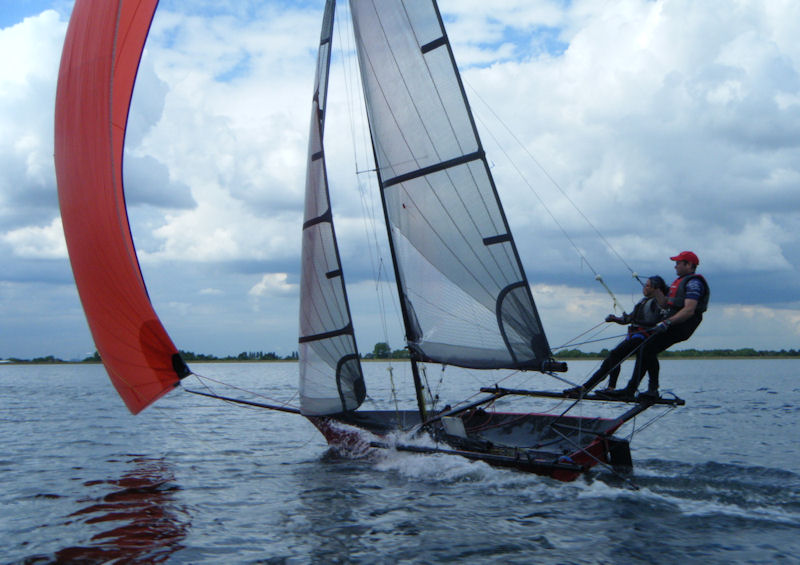 Cherub Inland Championships at Queen Mary Sailing Club