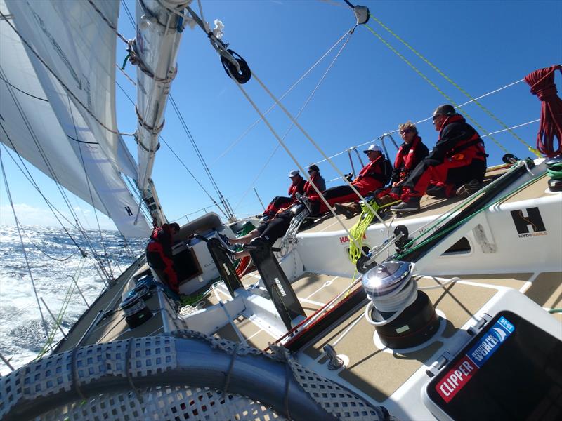 Clipper Round the World Yacht Race 2015-16 Race - Race 1 Day 18