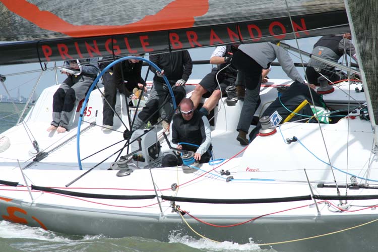 Jack Pringle Farr 45 Fraxious during the Royal Southern May Regatta