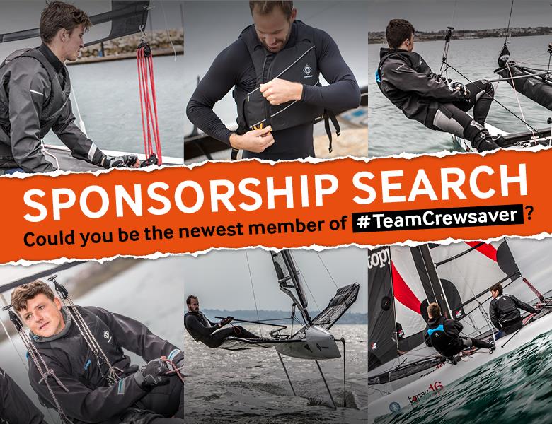 Crewsaver announces exciting sponsorship opportunity for aspiring sailors