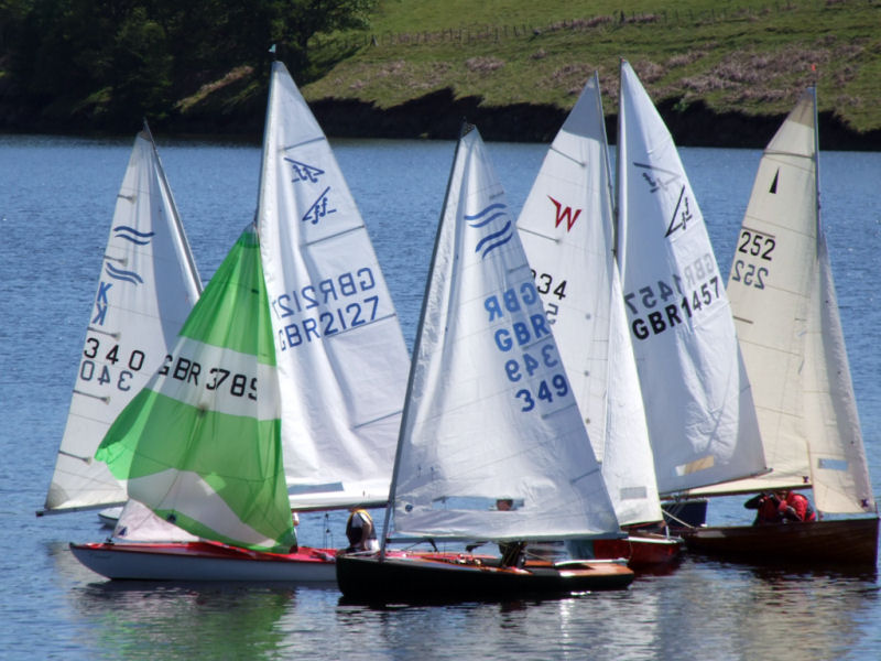 Classic & Vintage Dinghies at Clywedog Sailing Club