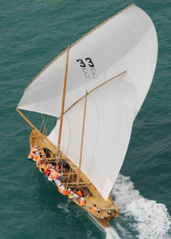 Dubai Traditional 22ft Sailing Dhow Race - Round 1