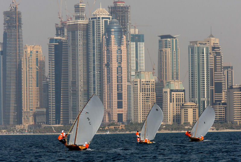 Traditional 22ft Dhow Championships at Dubai