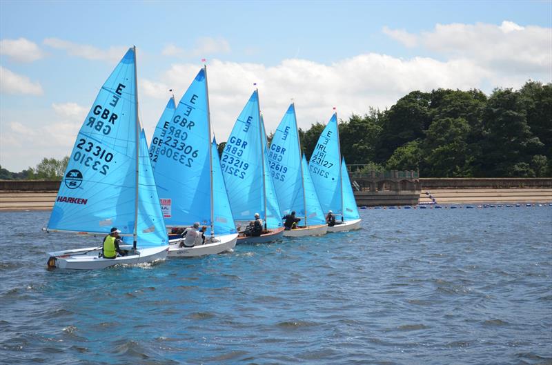 Enterprise open meeting at Ogston Sailing Club