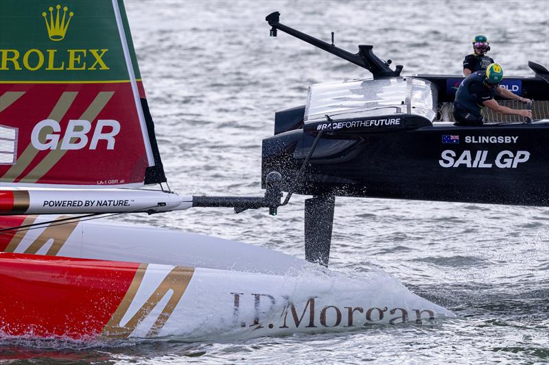 Emirates GBR narrowly misses out on win at New York Sail Grand Prix