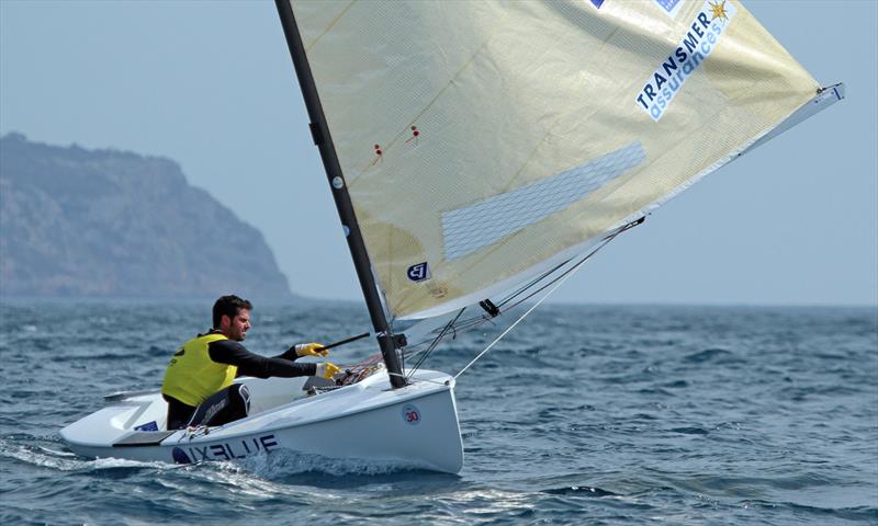 Finn class at the ISAF Sailing World Cup Mallorca - Day 2
