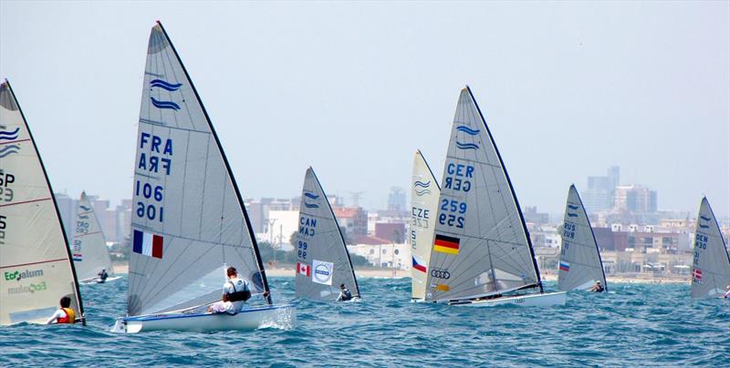 Finn Junior World Championship at Real Club Nautico Valencia - Day 4