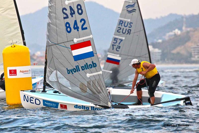 Finn class at Aquece Rio – International Sailing Regatta - Day 5