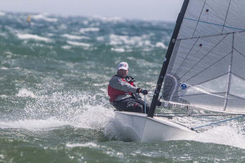 Finn class at the Semaine Olympique Francaise, Hyeres