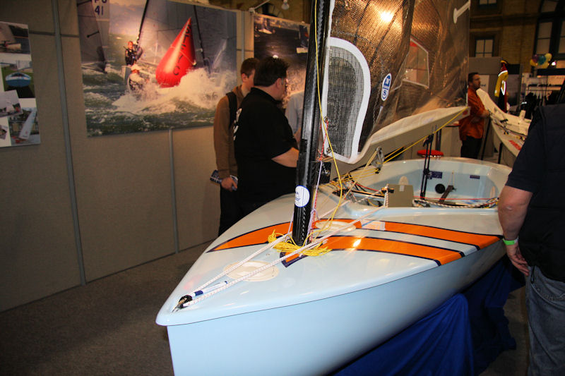 Devoti Finn at the RYA Dinghy Show 2013