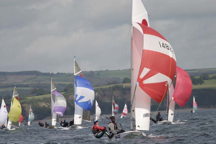 Typhoon Fireball Nationals at Porthpean Sailing Club - Day 5