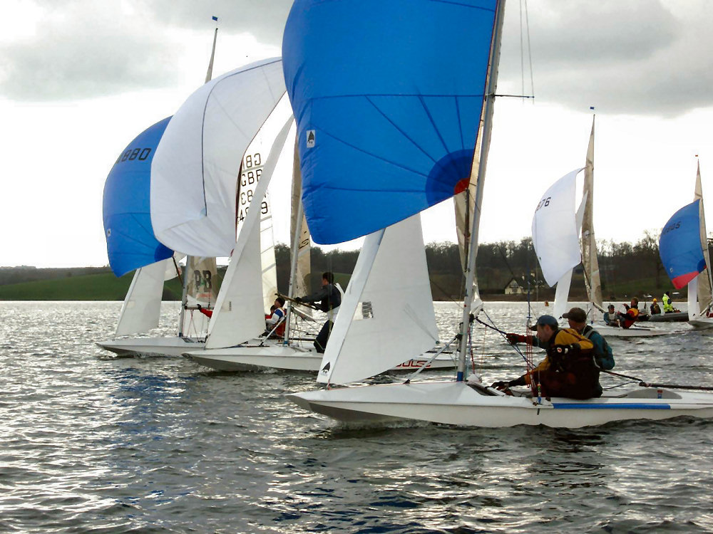 Typhoon Fireball Series at Staunton Harold Sailing Club