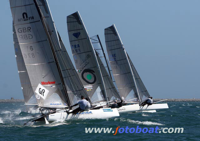 F18 Nationals at the Weymouth & Portland National Sailing Academy
