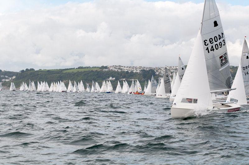 Aigua Charter GP14 Worlds at Looe Sailing Club - Day 1