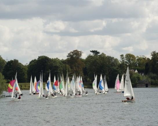 GP14 Midland Bell Open at South Staffs Sailing Club