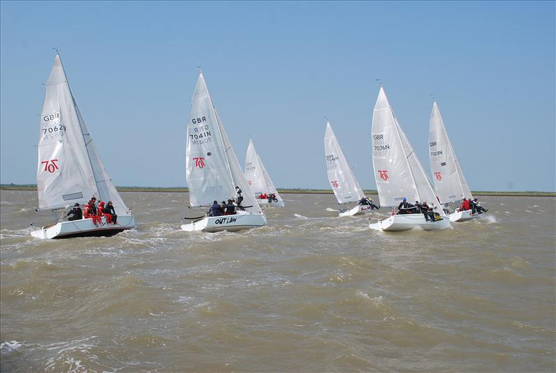 707 Eastern Championships at Royal Corinthian Yacht Club, Burnham