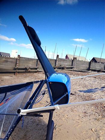 Exocet International Moths at the RYA Dinghy Show 2013