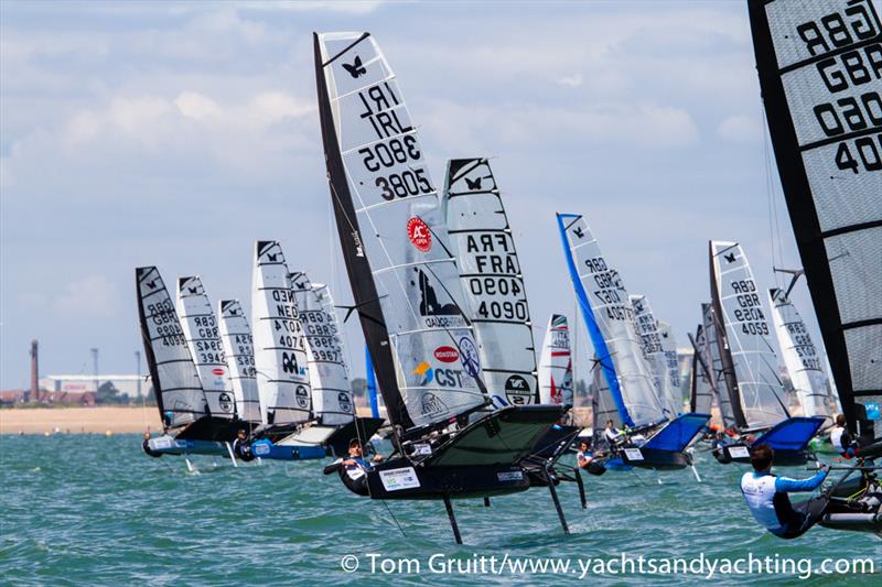 International Moth UK National Championships at Hayling Island - Day 1
