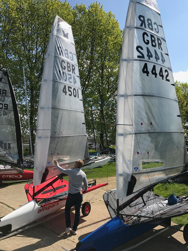 International Moth Inland Championship at Grafham Water Sailing Club
