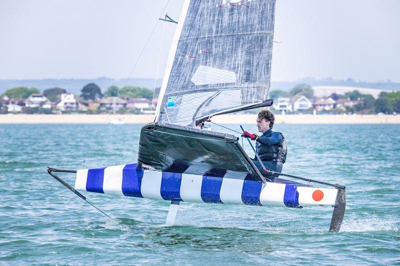 International Moth open meeting at Stokes Bay Sailing Club