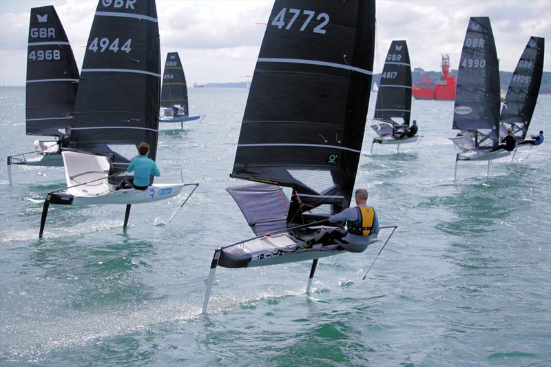 Wetsuit Outlet International Moth UK Championship at Restronguet ...
