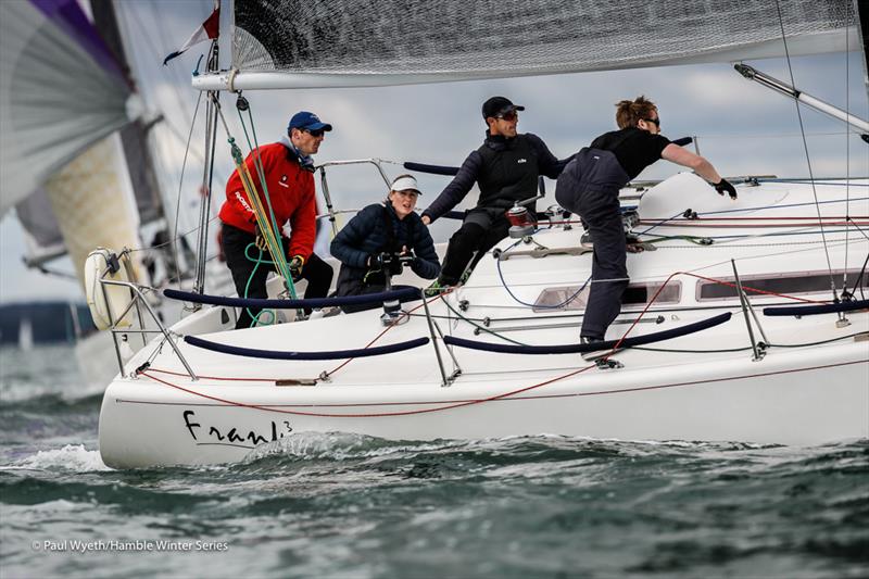 Frank 3, SJ320 during HYS Hamble Winter Series Race Week 2