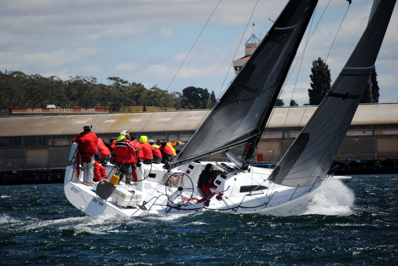 The Good Guys Launceston to Hobart Yacht Race 2012 - Day 2