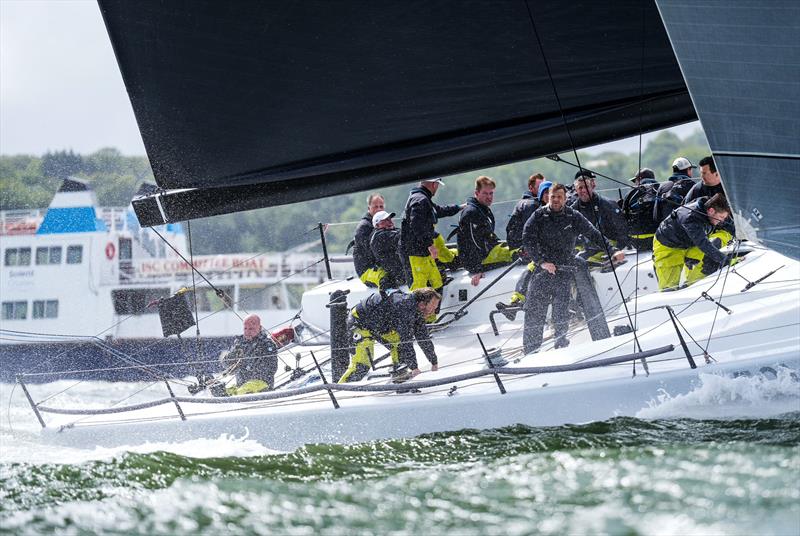 Local boat Notorious wins Gold Roman Bowl in the 2024 Round the Island Race
