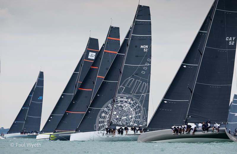 Jolt 3, MON 52, Caro, CAY52 - Admiral's Cup Inshore Racing on Thursday