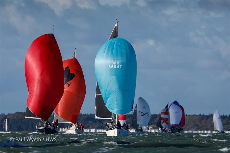 Hamble Winter Series 2025 Race Week 4