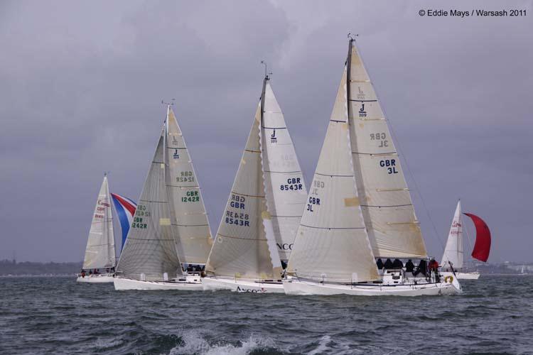 J109s at the Warsash Spring Series - Day 4