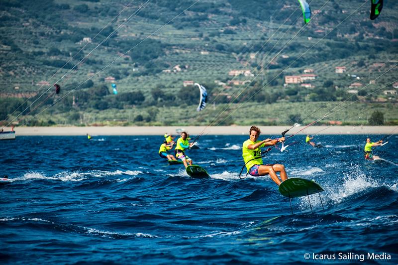 European Kite Racing Championship in Italy - Day 1