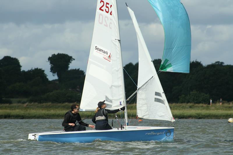 Lark class at the Waldringfield Cartoon Trophy