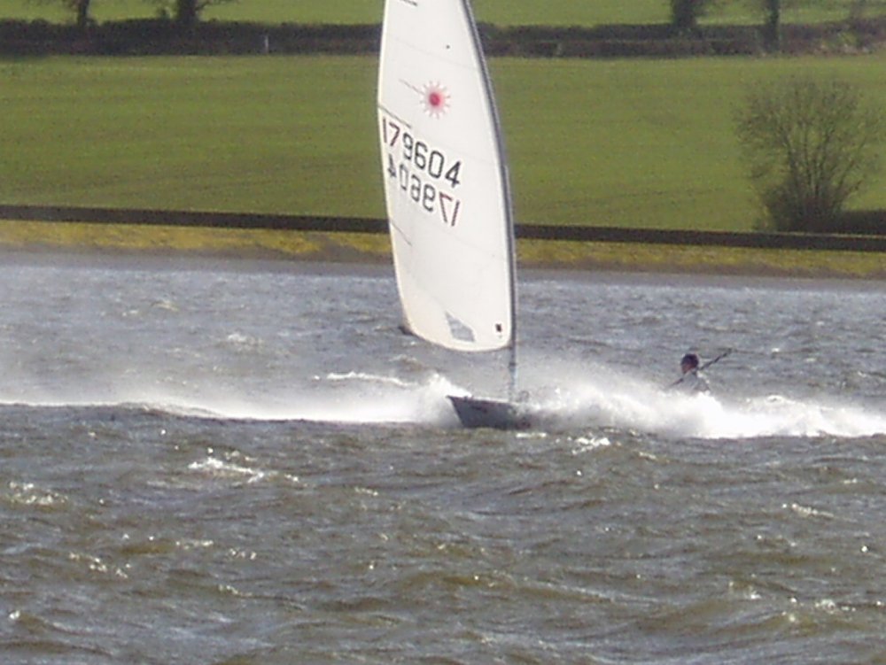 Midlands Lasers at Chelmarsh Sailing Club